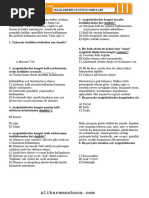 Divan Edebiyati Yazar Eser Tablosu | PDF