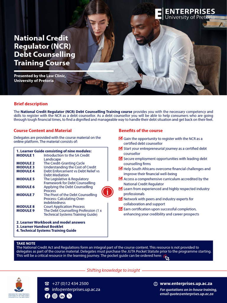 finalbrochure23feb2024nationalcreditregulatorncrdebtcounsellingtraining ...