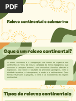 Formas do Relevo Submarino e Suas Características | PDF | Ciências ...