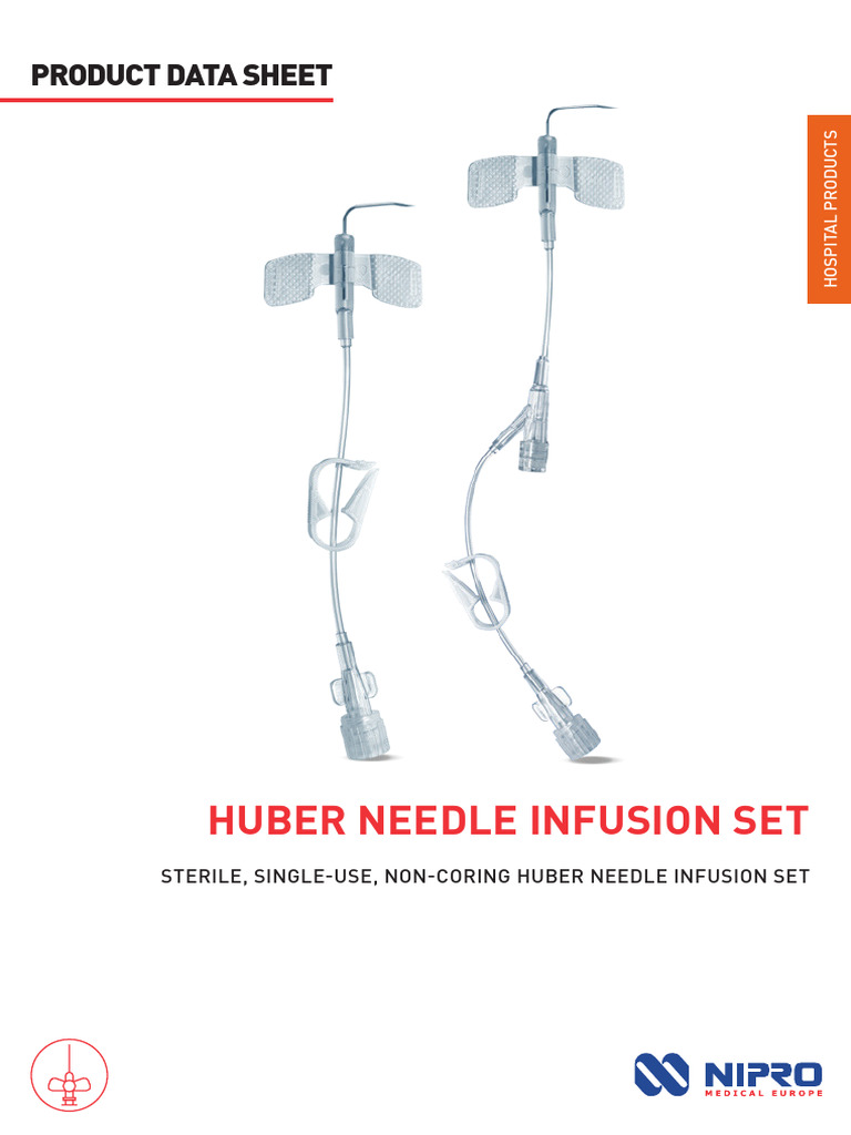Datasheet - Standard Huber Needle Infusion Set - MM-1268 - 10Aug2023 ...