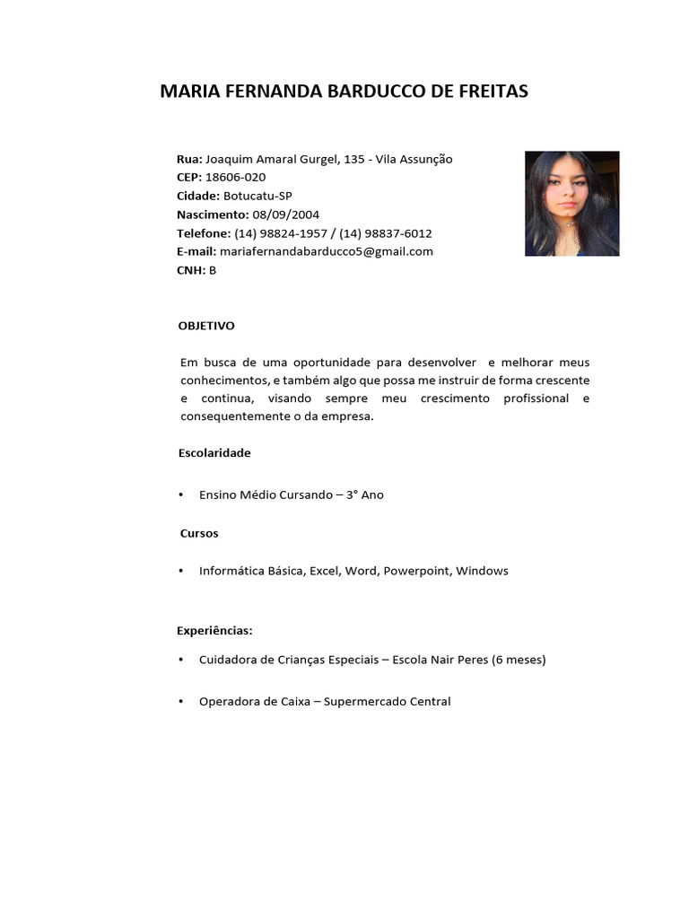 Maria Fernanda 2023 | PDF