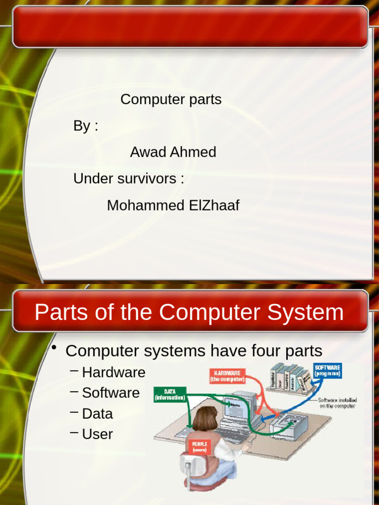 Overview of Computer System Components | PDF