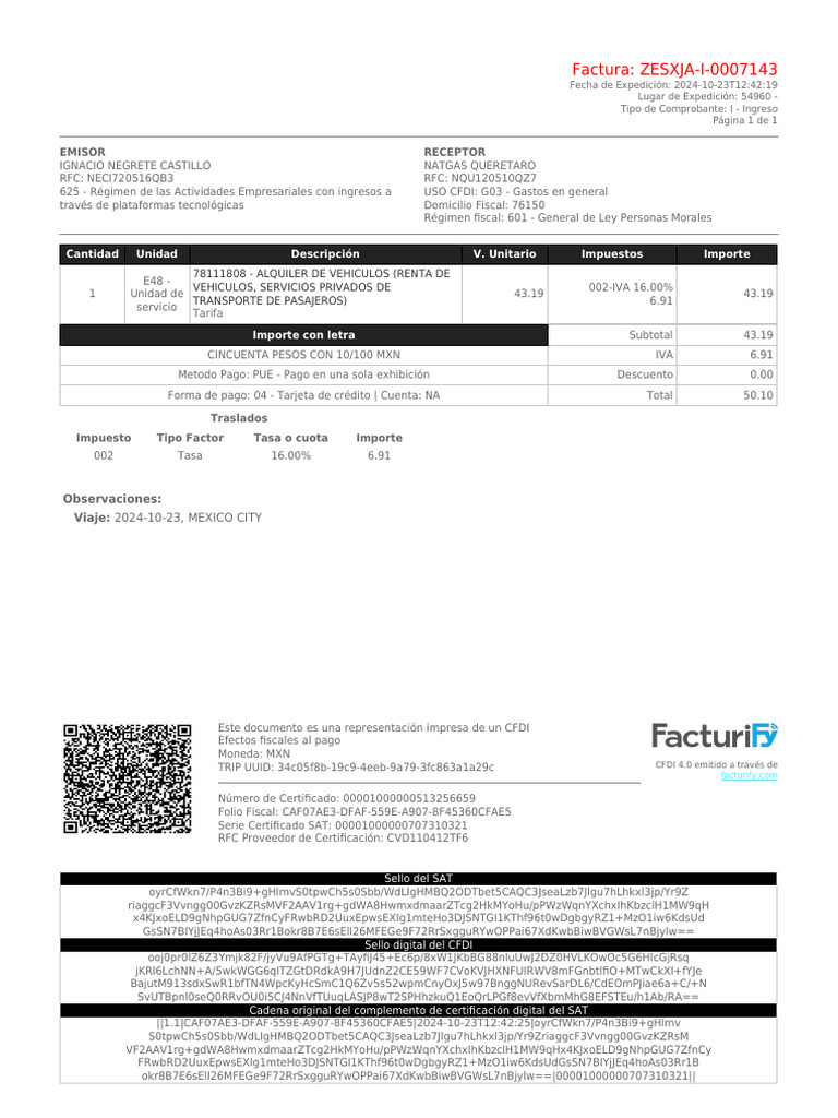 Uber 50 | PDF | Pagos | Economias