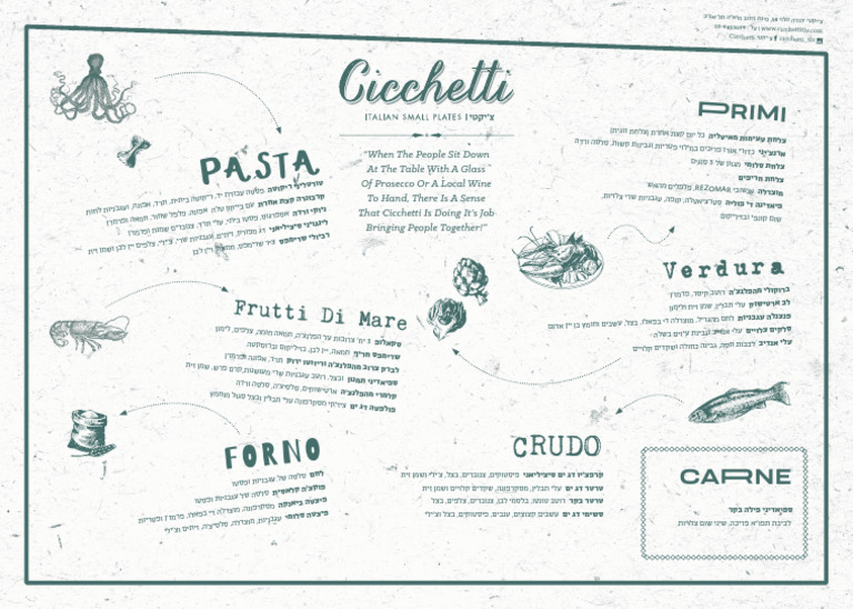 CICCHETTI_MENU_Heb_Dinner_For_web | PDF