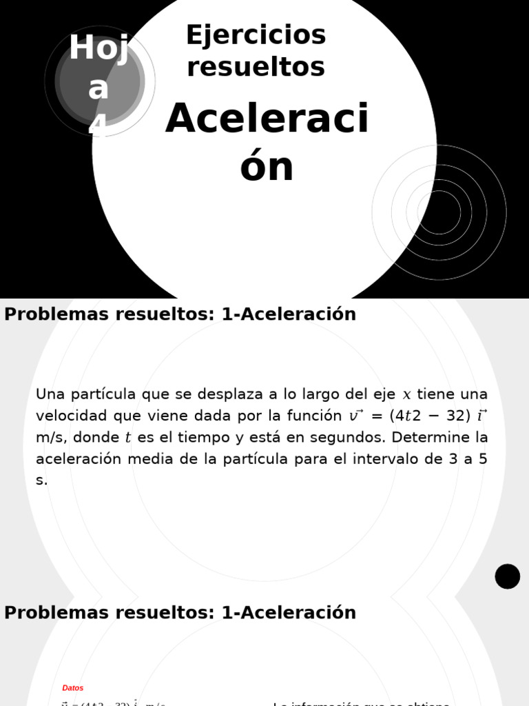 3 Aceleración | PDF | Aceleración | Velocidad