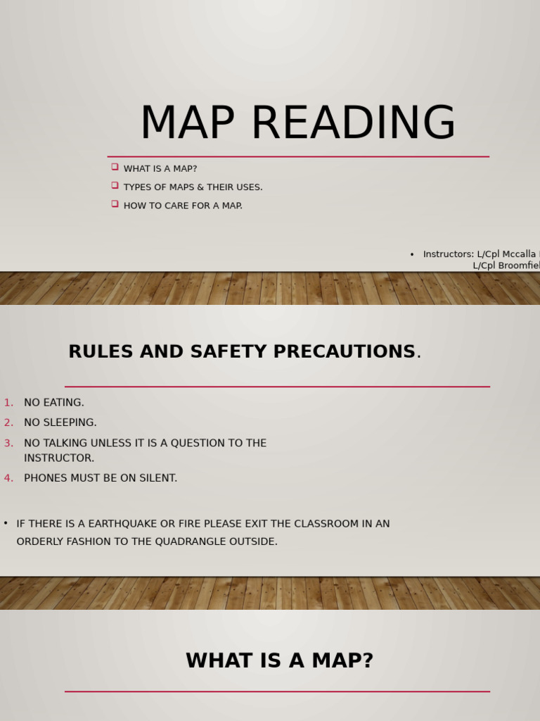 Map Reading | PDF | Map | Topography