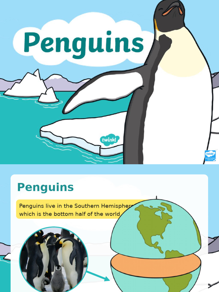 Fun Facts About Penguins - Powerpoint and Quiz | PDF | Penguin ...