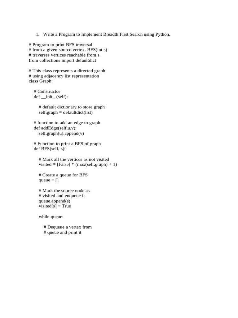 Lab Manual AI Lab | PDF | Graph Theory | Applied Mathematics