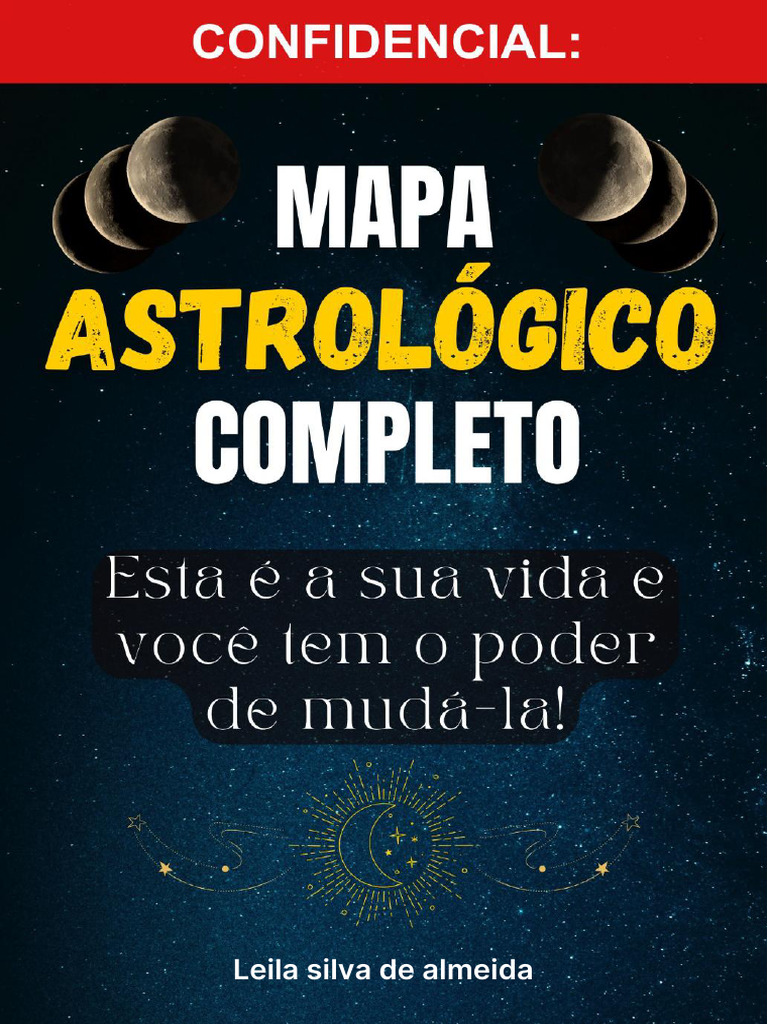 Leitura Personalizada - Mapa Astral | PDF | Amor | Signo do zodíaco