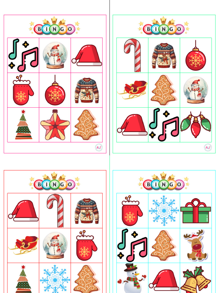 Bingo Navideño (1) | PDF