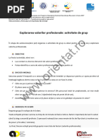 Instructiuni Profesori | PDF