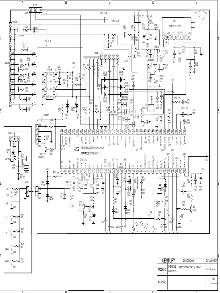Signal Processor Circuit Diagram | PDF