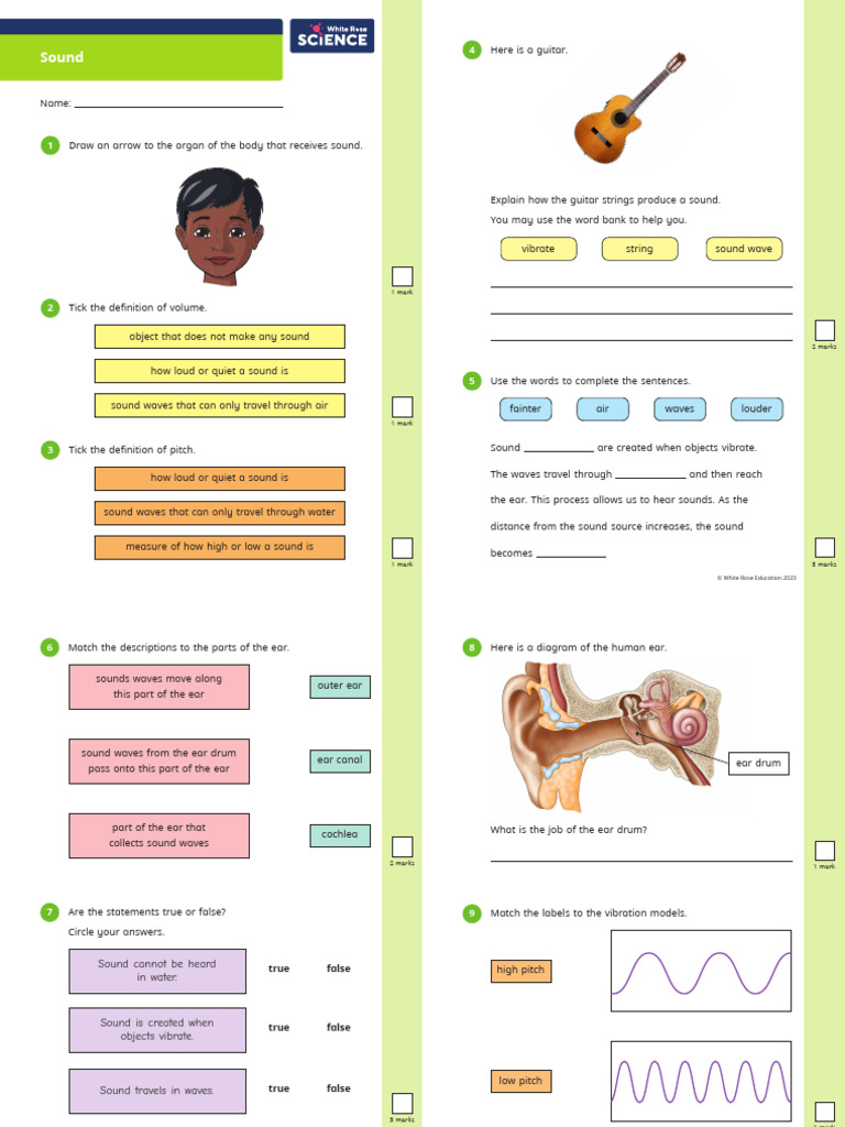 Understanding Sound: Volume and Pitch | PDF | Sound | Ear