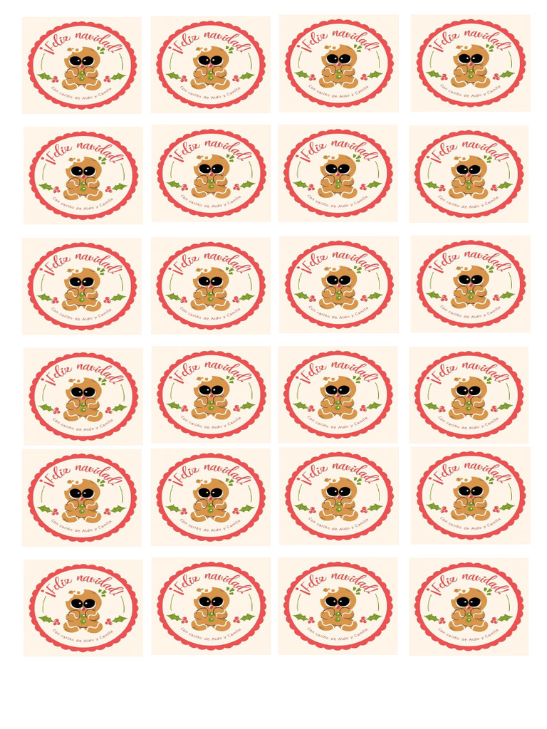 STICKERS NAVIDEÑOS | PDF