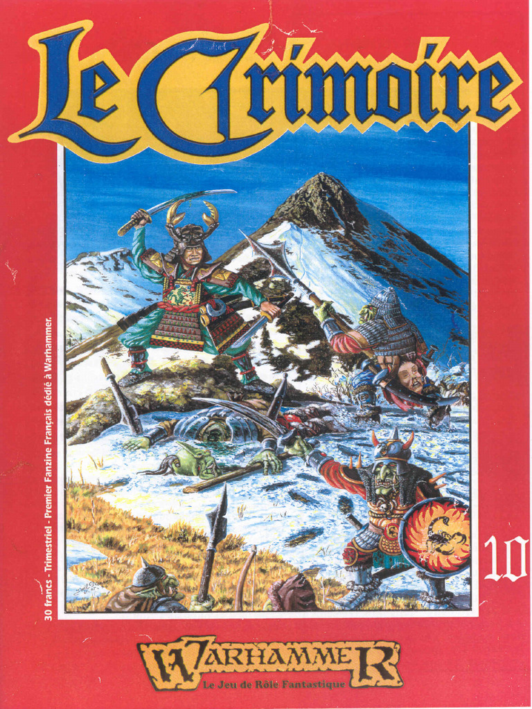 Warhammer 1 -FR- Le Grimoire 10 | PDF