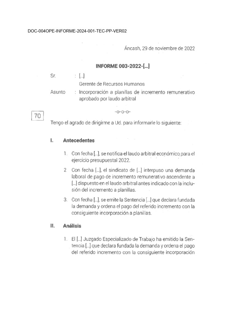 DOC-004OPE-INFORME-2024-001-TEC-PP-VER02 | PDF