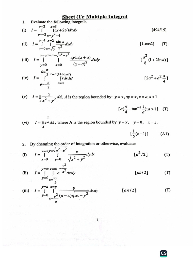 Sheet1 Integration | PDF
