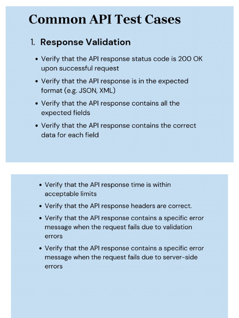 API Testing Cheat Sheet For QA Pros! | PDF