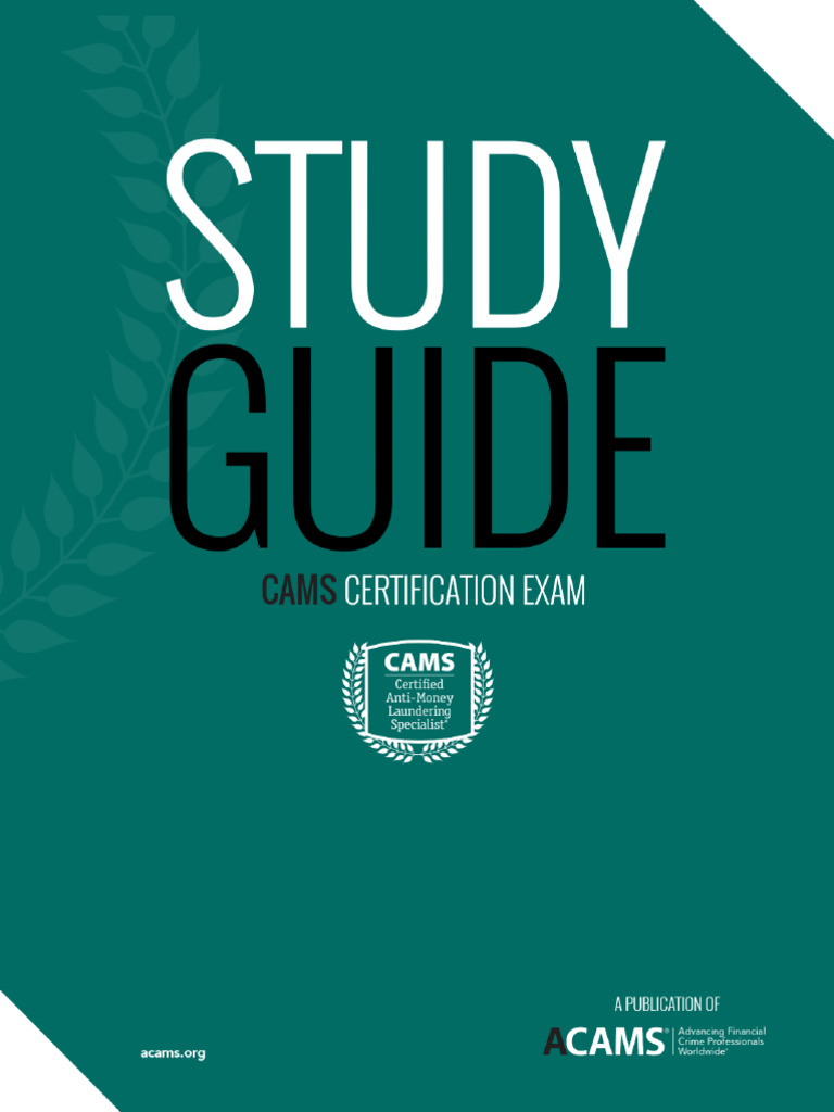 CAMS Study Guide | PDF