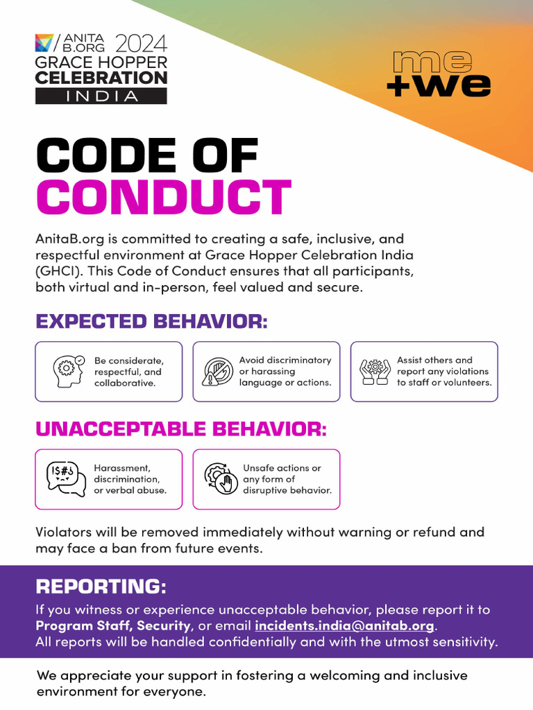 Code of Conduct | PDF
