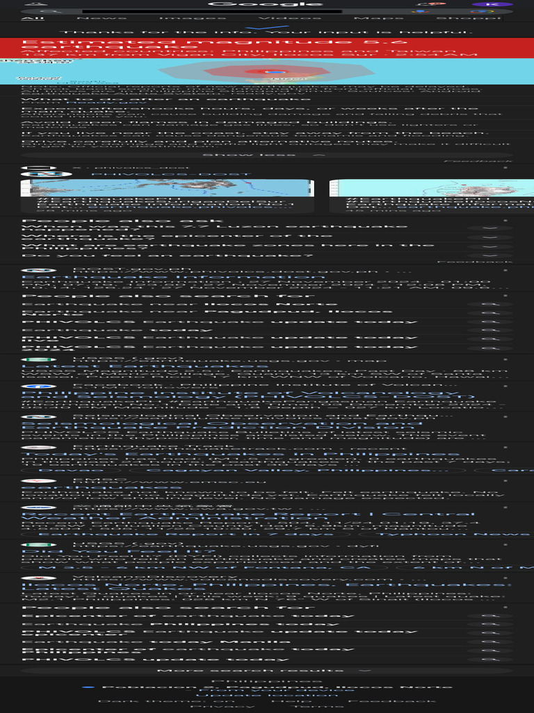 Earthquake Near Me - Google Search | PDF | Earthquakes | Seismology