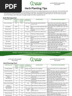 FridgeSmart Vegetable Fruit & Herb Chart | PDF | Vegetables | Dill