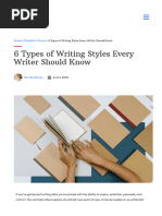 60 Words To Describe Writing or Speaking Styles - Writers Write | PDF ...