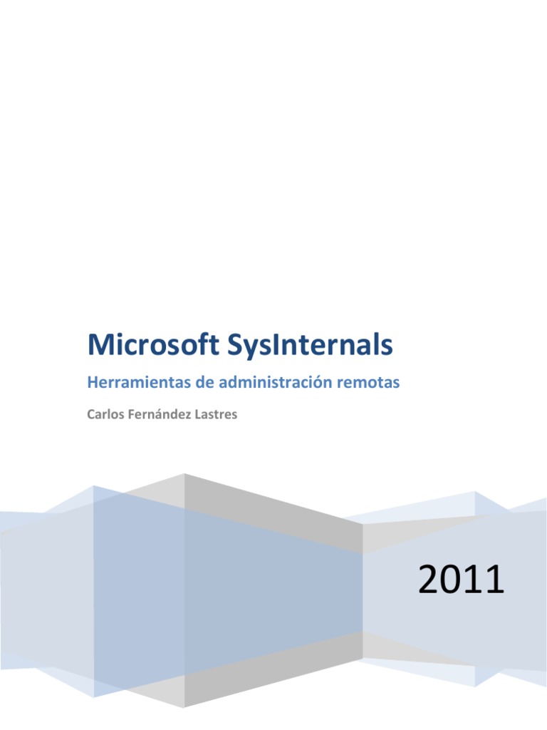 MS SysInternals | PDF | Microsoft Windows | Microsoft