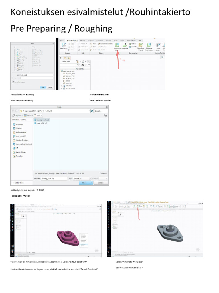 CAM Instructions | PDF