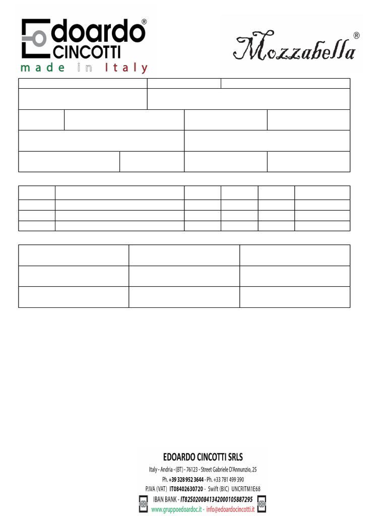 Proforma Invoice for DHL Shipment | PDF