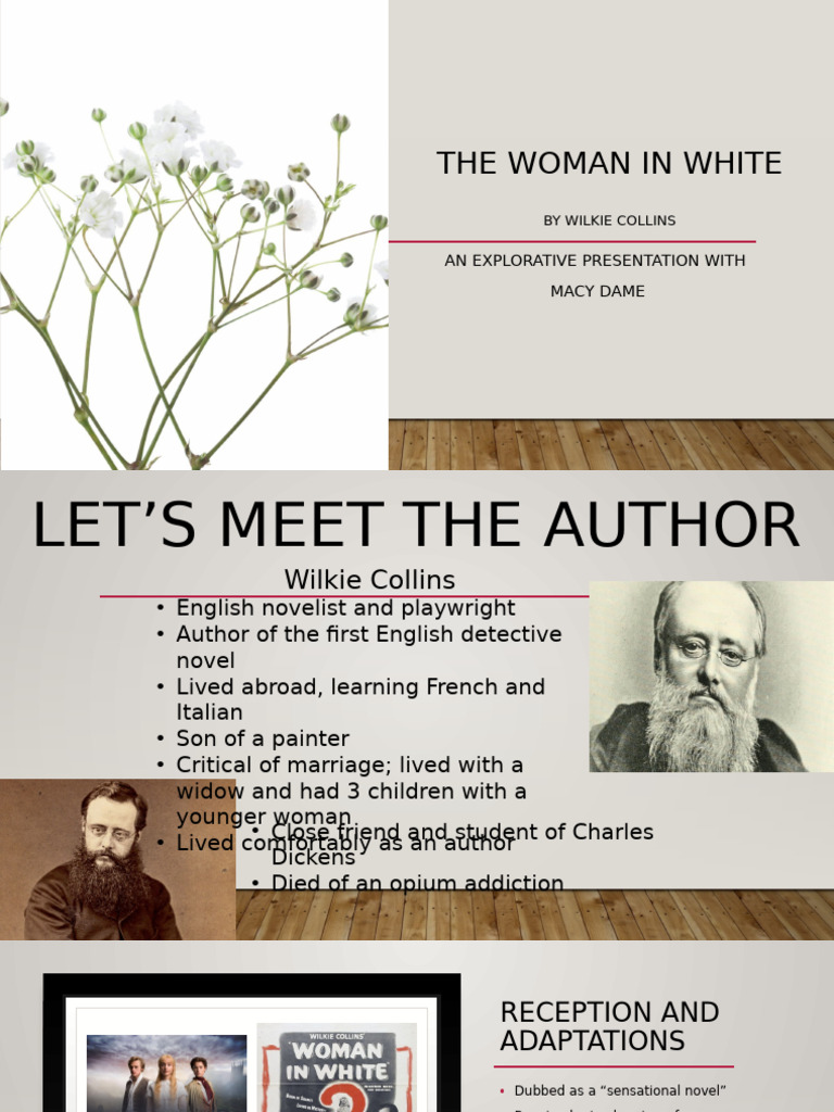 The Woman in White Presentation | PDF | Wilkie Collins | The Woman In ...