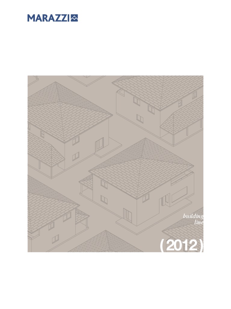 Catalogo Marazzi Building Line 2012 | PDF
