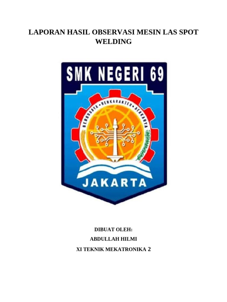 Observasi Mesin Las Spot Welding | PDF