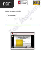 Sefton Taxi Licensing Handbook Guide | PDF | Driver's License | License