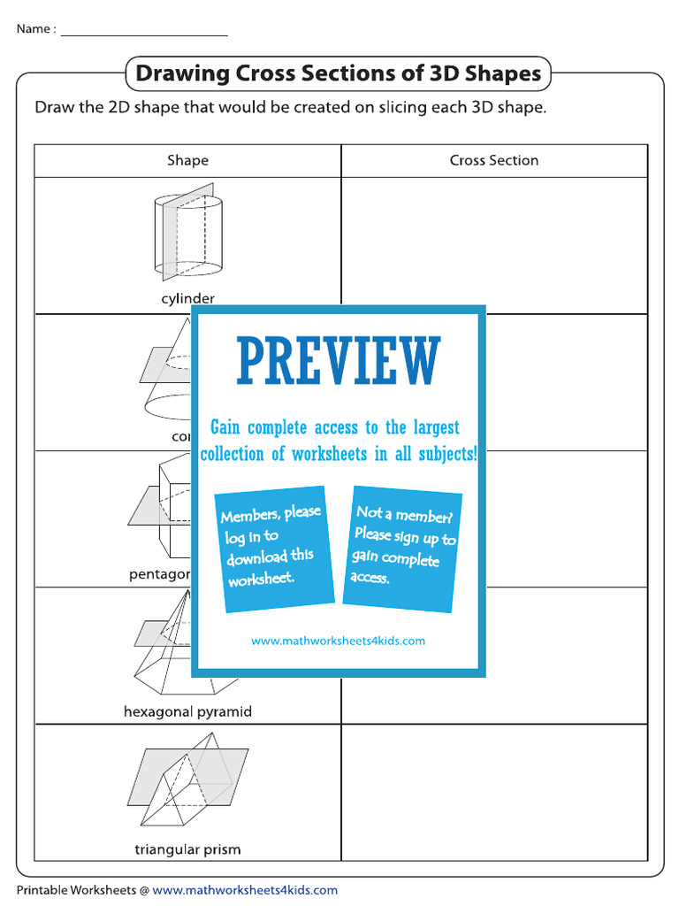 Drawing Cross Sections | PDF