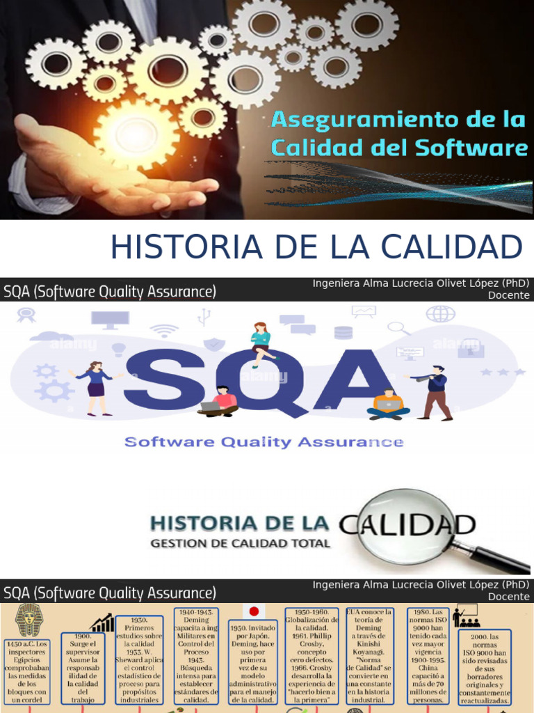 QSA MODULO1 EvolucionDeLaCalidad | PDF