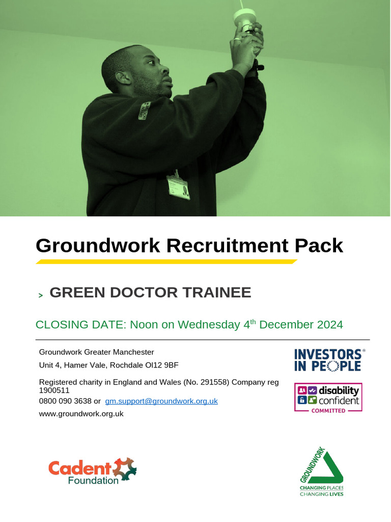 Green Doctor Trainee Recruitment 2024 | PDF | Recruitment