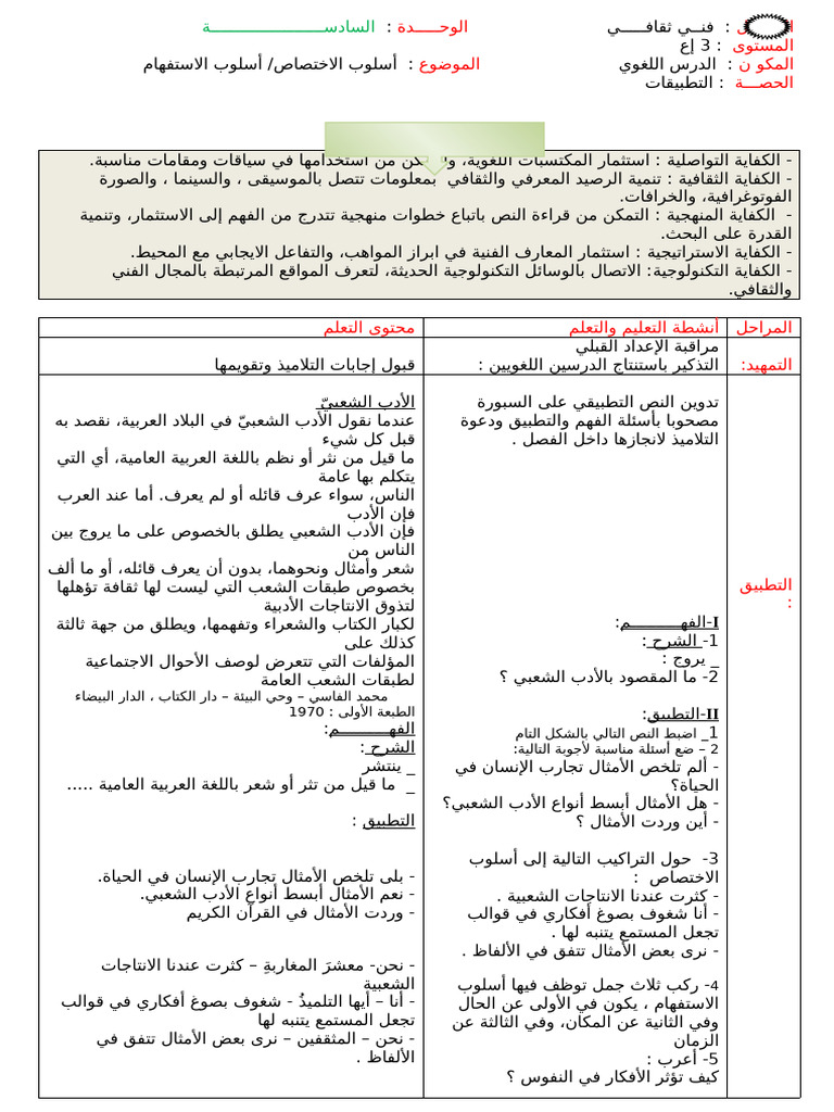 archivetempالتطبيقات الاختصاص الاستفهام | PDF