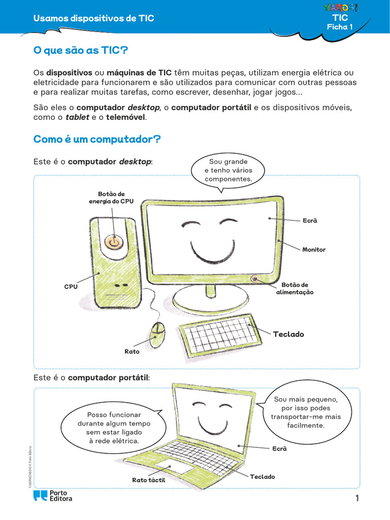vam1_fichas_tic | PDF | Internet | PCs (computadores)