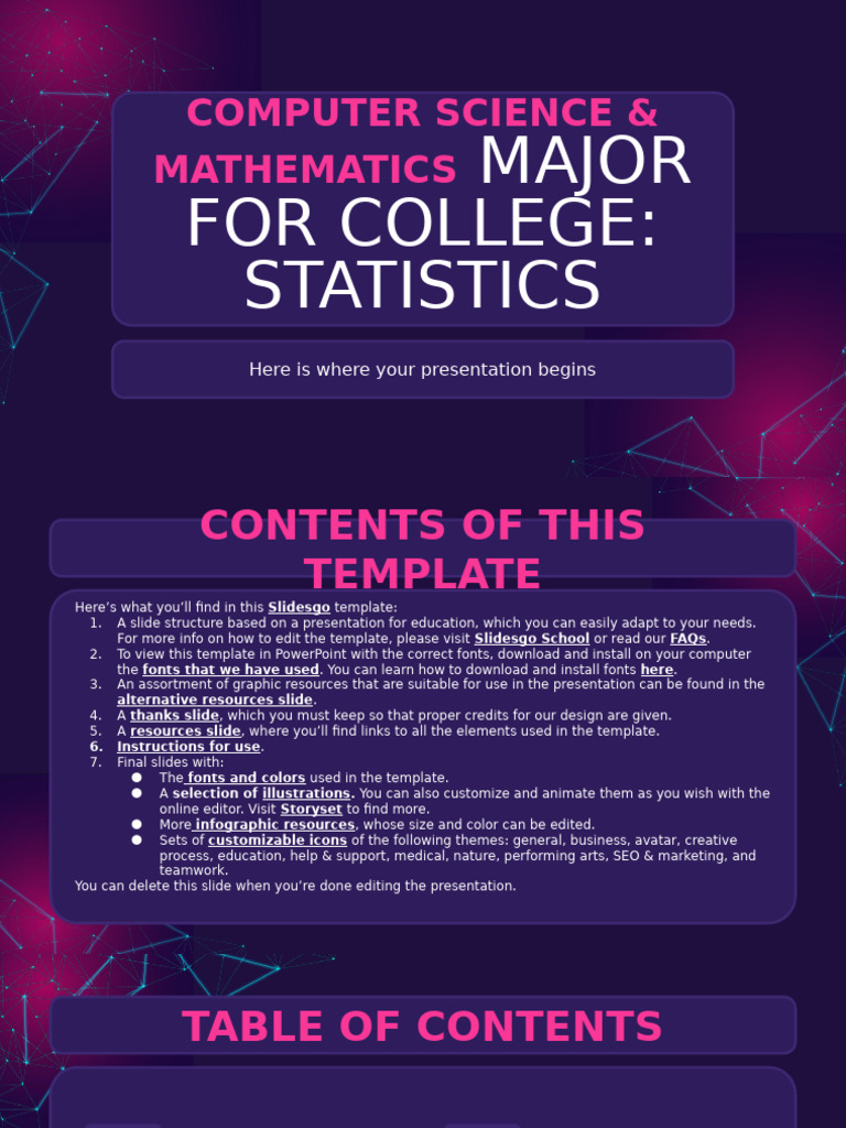 Computer Science & Mathematics Major for College_ Statistics by ...