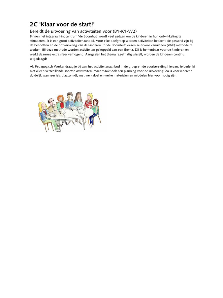 2C 'Klaar voor de start!' | PDF