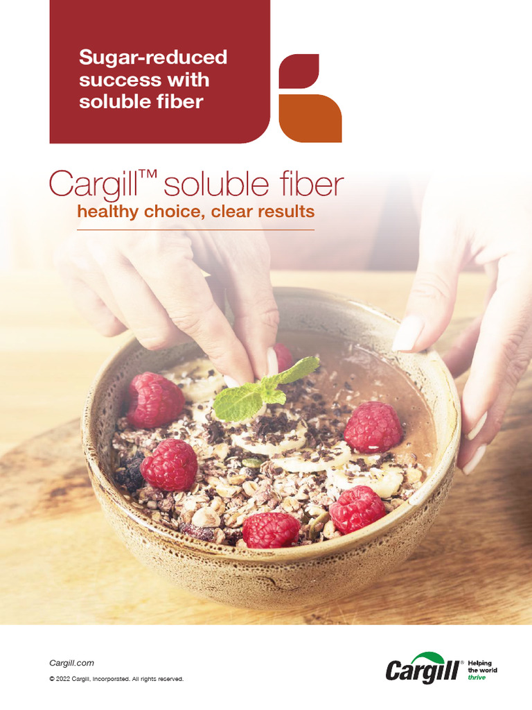 PI Brochure SolubleFiber HealthyChoiceClearResults 1122 | PDF | Dietary ...