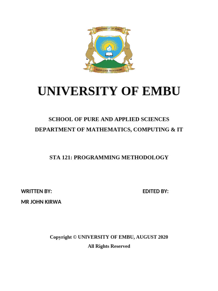Lecture Eight | PDF | Computer File | Programming