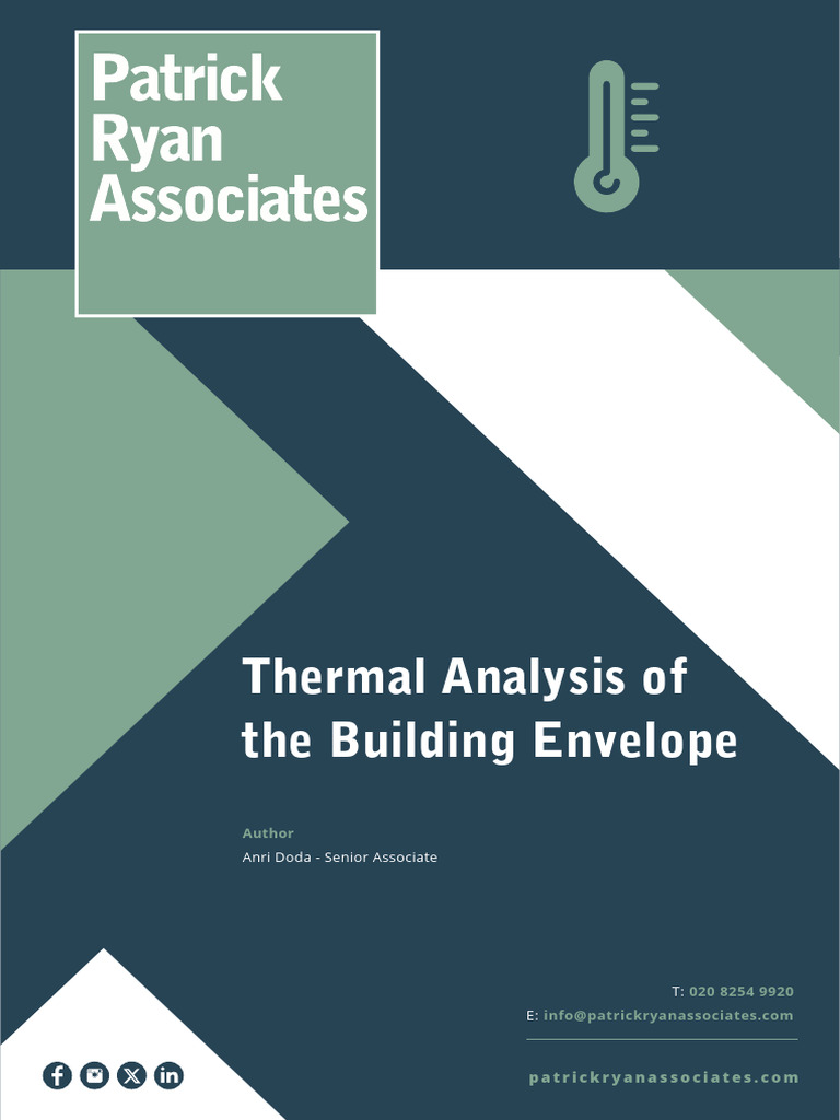 Building Thermal Analysis Guide | PDF | Window | Building Engineering