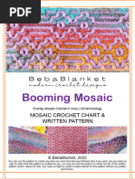 Mosaic Mania ENG2 | PDF | Crochet | Textile Arts