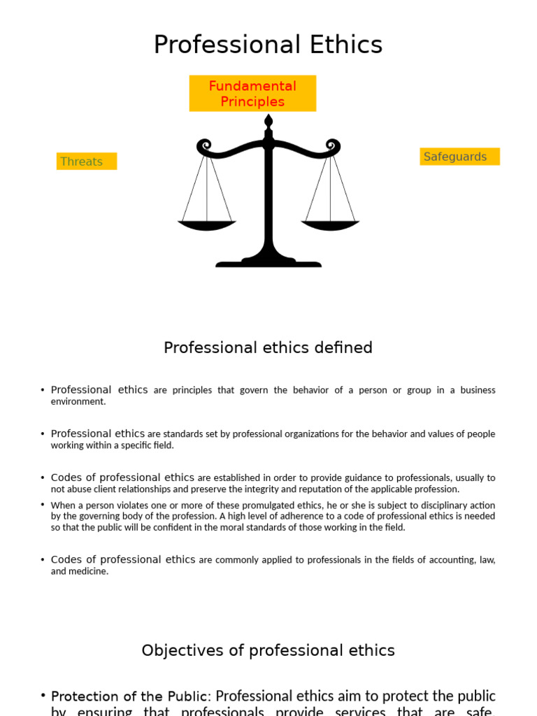 Professional Ethics | PDF | Professional Ethics | Audit