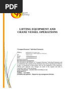 Standard Lift Plan Template | PDF | Crane (Machine) | Elevator