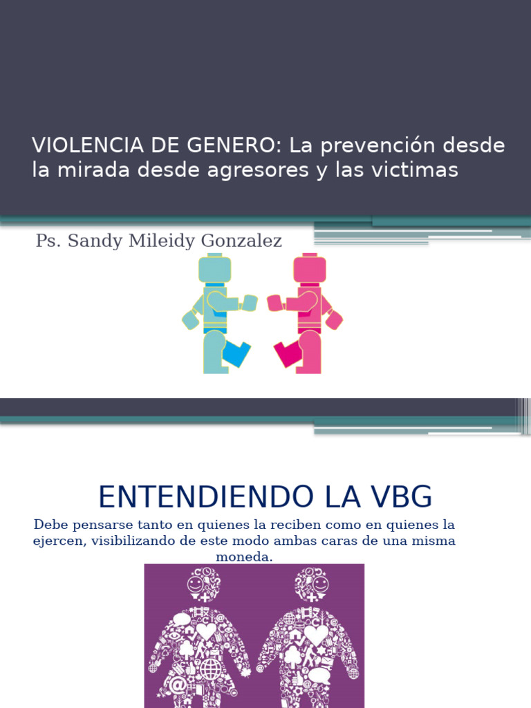 Prevencion de La Violencia de Genero | PDF | Violencia | La violencia ...