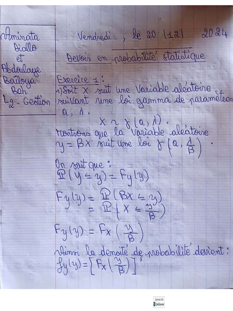 Exercice 1 Pdf