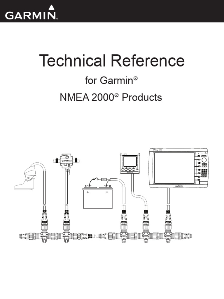 NMEA2000 Series Technical Reference | PDF | Flow Measurement | Electrical Connector